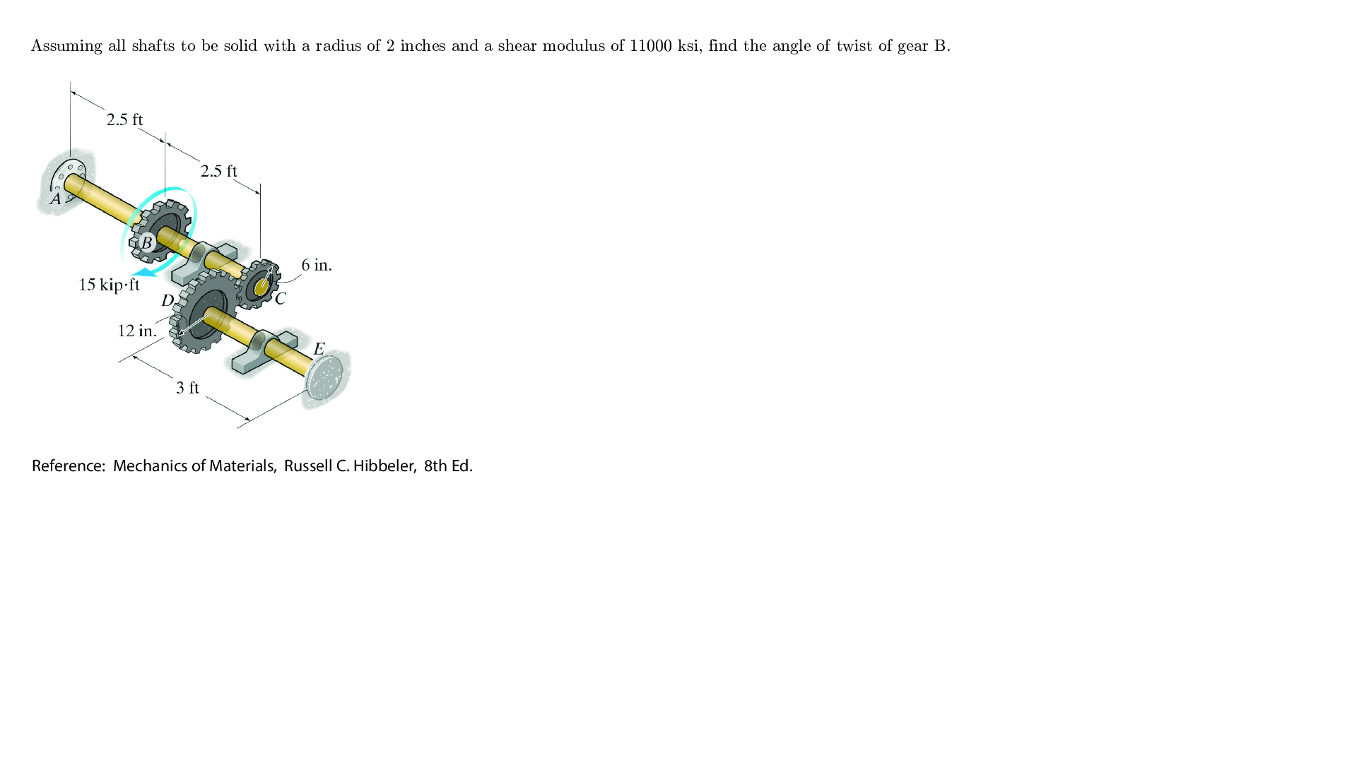 Torsion Indeterminateproblem4